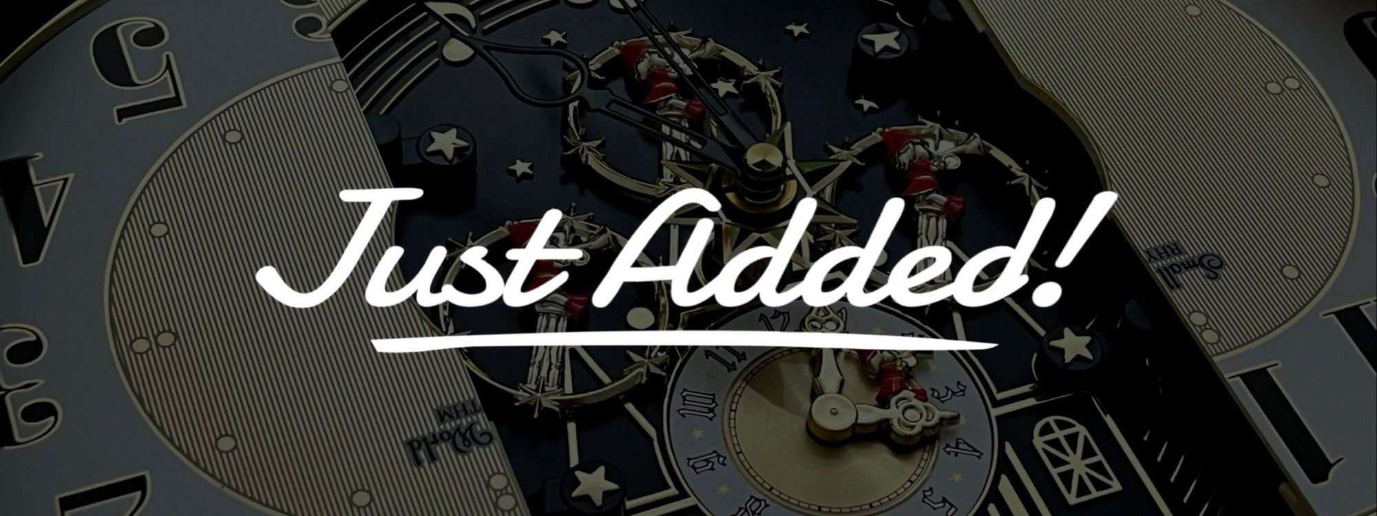 Just Added – Timeless Moments Clocks