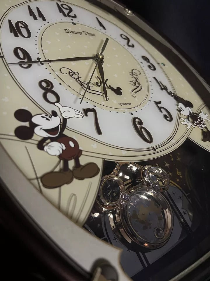 Seiko Disney Time FW579B "Mickey & Minnie Mouse (Metallic Brown)" Musi ...